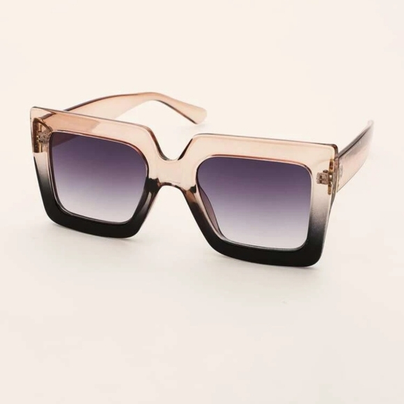 Accessories | Ombre Square Frame Sunglasses | Poshmark